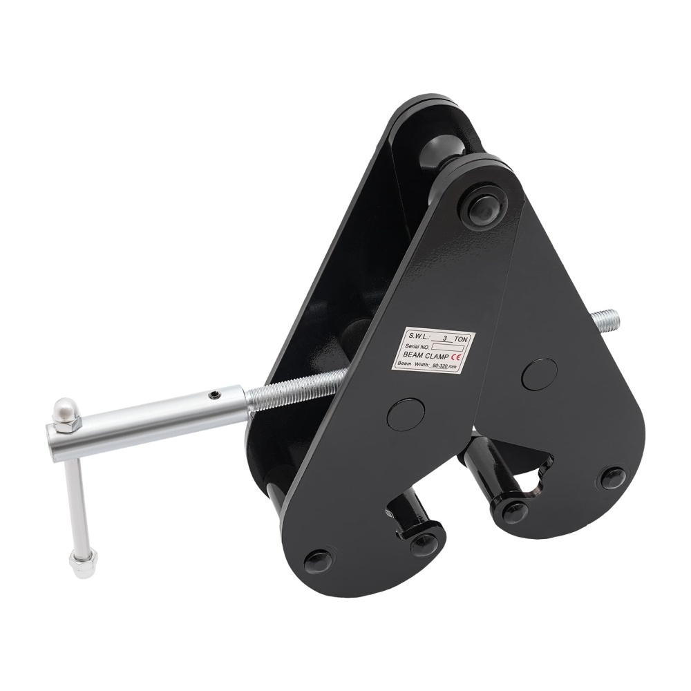 80-320mm Black 3T Vertical Clamp, Lifting Clamp, Adjustable Opening Clamp