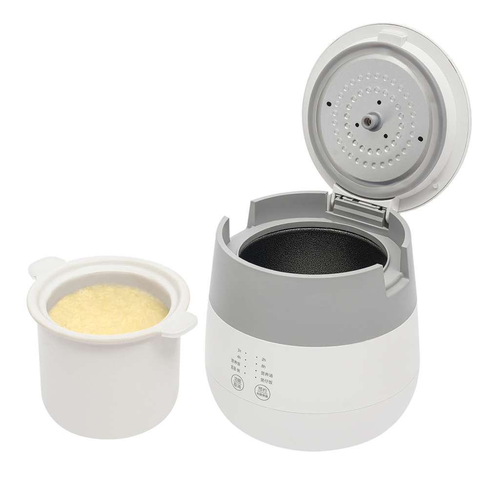 Mini 1L Electric Rice Cooker Ceramic Liner, Home Smart Multifunctional ...