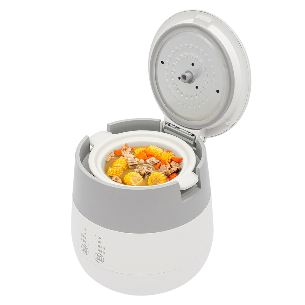 Mini 1L Electric Rice Cooker Ceramic Liner, Home Smart Multifunctional ...