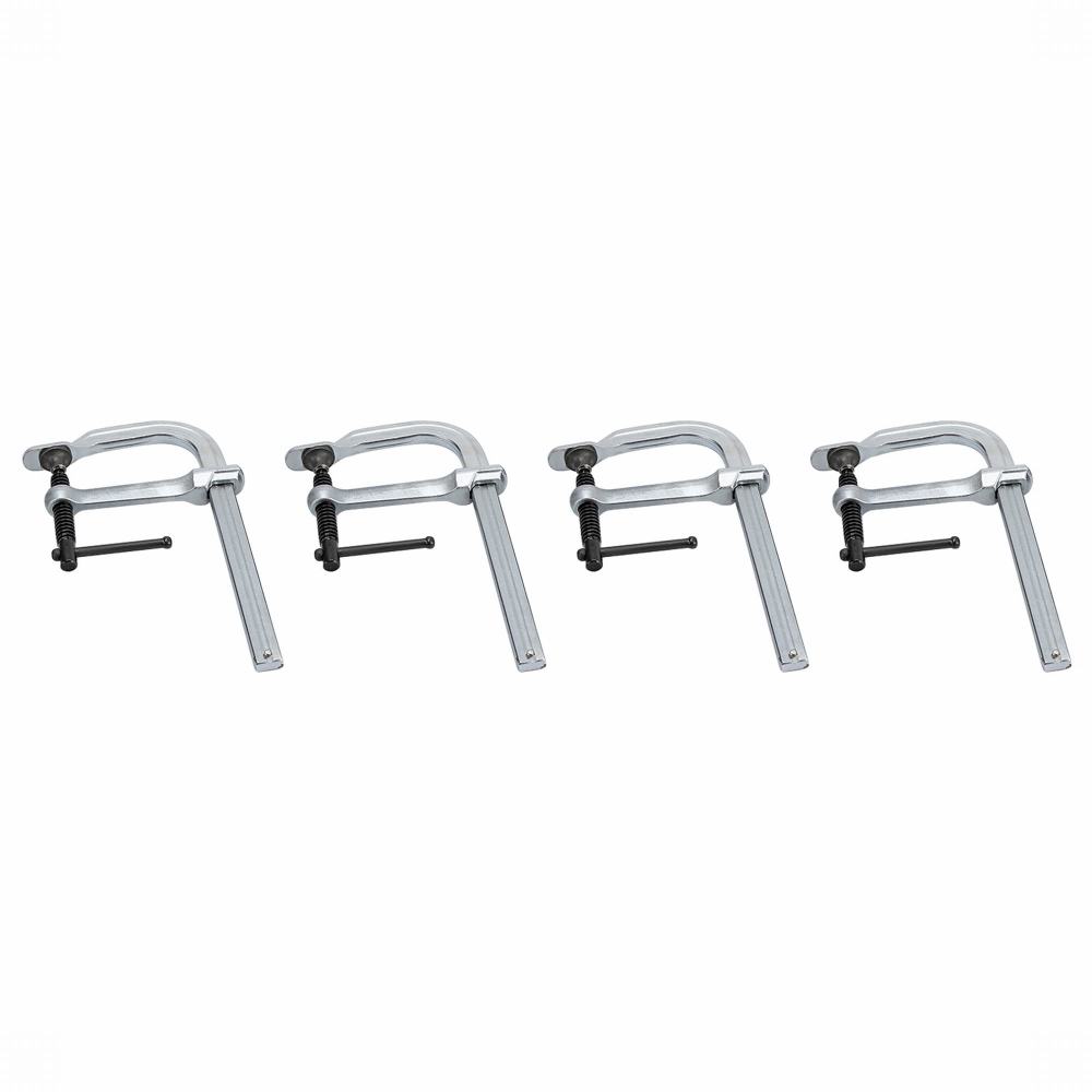 4-piece F Welding Clamps Drop-forged Bar Clamp Mini High Strength F ...