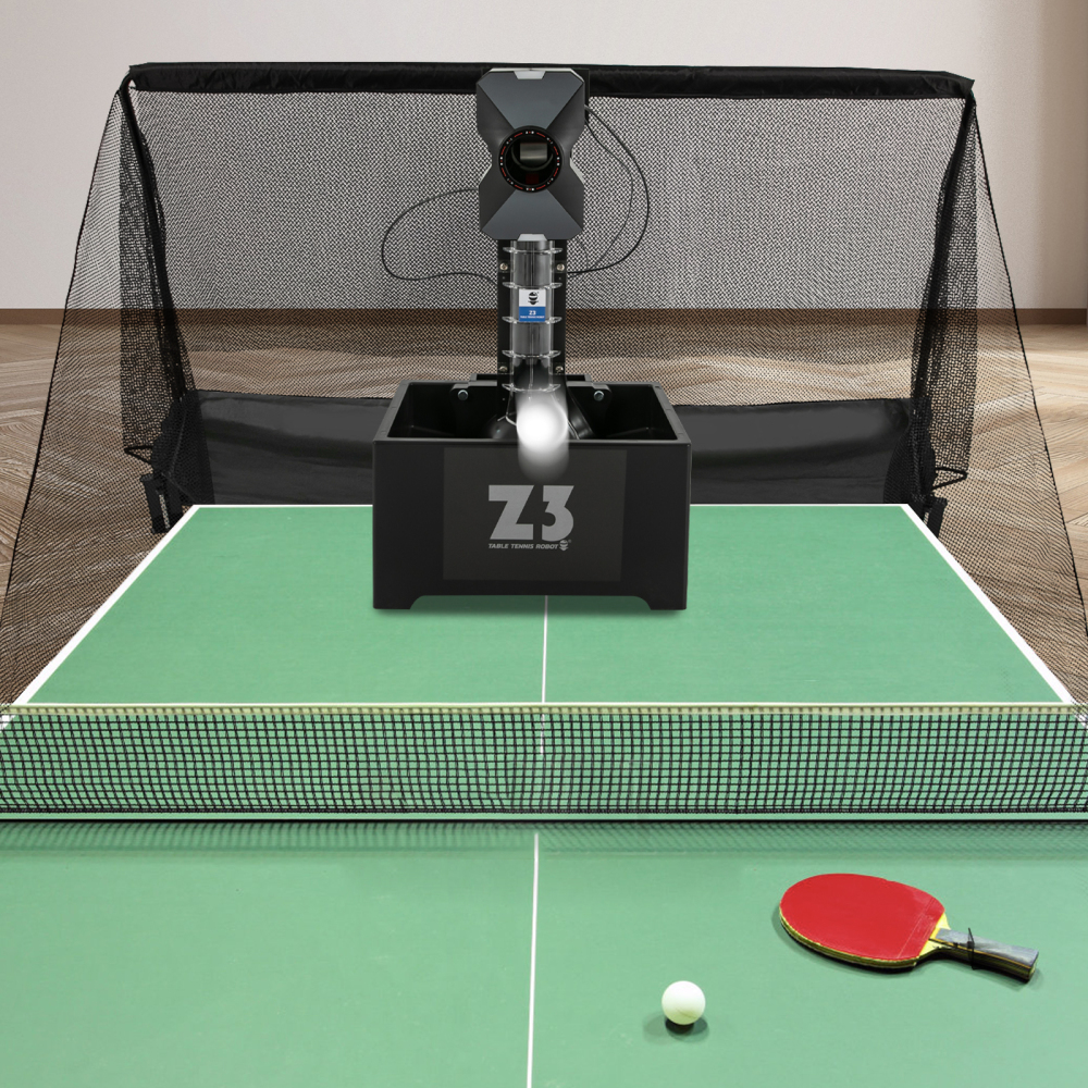 High-quality Ping Pong Ball Machine with Net Automatic Table Tennis ...
