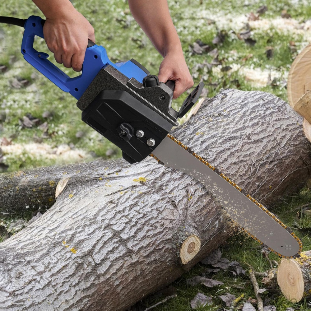 Electric Chainsaw, Corded Chainsaw, Powerful Corded Electric Chainsaw